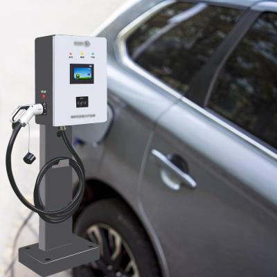 China IP54 Waterproof 30kw EV Charger , Outdoor EV Charging Station With RS485 RS232 Interface for sale