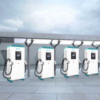 China Floor Mounted Smart EV Car Charger , Fast Charging EV Station 60KW OEM for sale