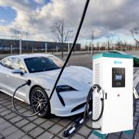 China Smart Ocpp Public 60kw EV Charger 3 Phase 380V With Double Plug for sale