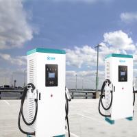 China Electric Vehicle 60kw EV Charger Integrated AC DC CCS Chademo Type 2 for sale