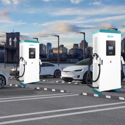 China 120kw DC Public EV Charger , EVSE CCS Commercial Car Charging Points for sale