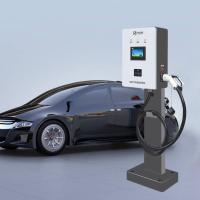 China Smart EV Home Wall Charger , 40kw EV Outdoor Charging Station With OCPP RFID for sale