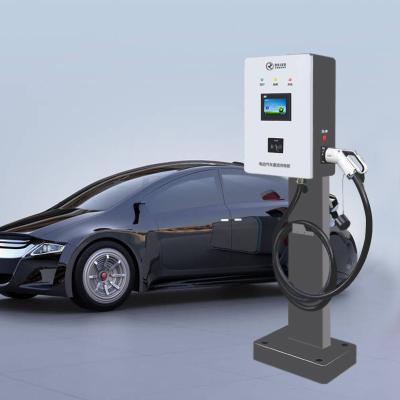 China Smart EV Home Wall Charger , 40kw EV Outdoor Charging Station With OCPP RFID for sale