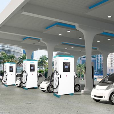 China 160kw Floor Mounted Ev Charging Station Dc Ev Charger For Electric Car for sale