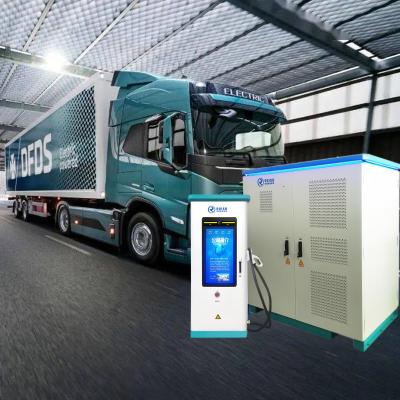 China 1200KW EV Commercial Electric Car Charger Liquid Cooled For Heavy Trucks ODM OEM for sale