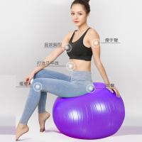 China 55cm Workout Yoga Ball Anti Burst Gym Ball for sale