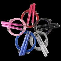China Steel Wire Jump Rope 2.8m 2.5mm Speed Skipping Rope for Muscle Exercise for sale