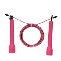 China 118'' 4.5mm Sports Skipping Ropes Adjustable Weight Customize Logo for sale