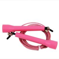 China 118'' 4.5mm Sports Skipping Ropes Adjustable Weight Customize Logo for sale