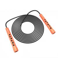 China 2.5m Anti Winding Steel Wire Crossfit Jump Rope with Aluminum Handle for Speed Training for sale