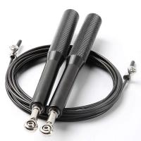 China ZHIHUI 300cm Steel Cable Jump Rope Self Locking Aluminium Handle for sale
