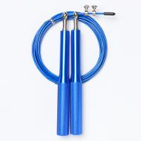 China ZHIHUI 300cm Steel Cable Jump Rope Self Locking Aluminium Handle for sale