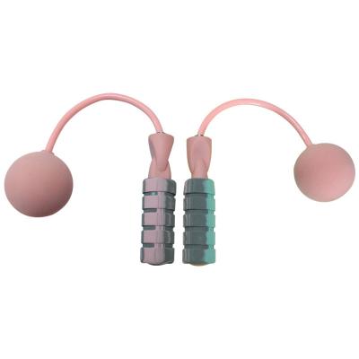 China PVC 70mm Cordless Indoor Jump Rope for Women Weighted Fitness Skipping Rope 230g for sale
