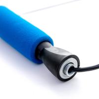 China 3m PVC Foam Handle Skipping Rope for Adult Fitness Training 0.12kg for sale