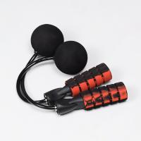 China Training Two Bearings Cordless Skipping Rope Ropeless Foam Handle for sale