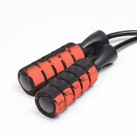 China Training Two Bearings Cordless Skipping Rope Ropeless Foam Handle for sale