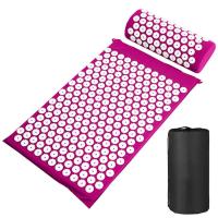 China Acupressure Mat and Pillow Set for Muscle Relaxation Insomnia Relief 100 Cotton for sale