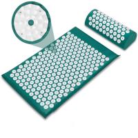 China Acupressure Mat and Pillow Set for Muscle Relaxation Insomnia Relief 100 Cotton for sale