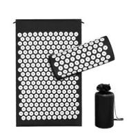 China Resin Acupressure Mat and Pillow Set 4 Colors Foot Relax Massage Yoga Mat for sale