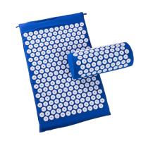 China ABS Plastic Acupressure Mat Bed of Nails Yoga Mat 66x42cm for Pain Relief for sale