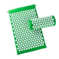 China ABS Plastic Acupressure Mat Bed of Nails Yoga Mat 66x42cm for Pain Relief for sale