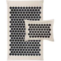 China Linen Brown Natural Acupressure Mat 68x42cm with 50pcs Acupressure Pillow for Headaches for sale