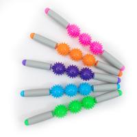 China PVC Foam Massage Roller Ball Stick 41x5.5cm Steel Inner Shaft Muscle Recovery for sale