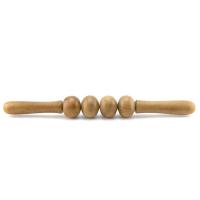 China Wooden Anti Cellulite Massage Roller Ball Stick 39cm Body Therapy Tool for sale