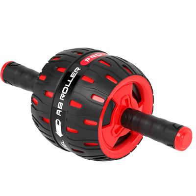 China Noiseless Heavy Duty Ab Roller with Automatic Rebound 50cm Wide Abdominal Wheel for Home Exercise for sale