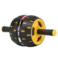 China Noiseless Heavy Duty Ab Roller with Automatic Rebound 50cm Wide Abdominal Wheel for Home Exercise for sale
