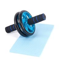 China 0.63kg Abdominal Roller Wheel 16.5cm Diameter Anti-Wear Shoulder Exercise Gym Equipment for sale
