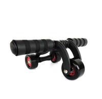 China Innovative Ergonomic 4 Wheel Ab Roller Waist Slimming Abdominal Trainer for sale