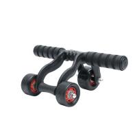 China Innovative Ergonomic 4 Wheel Ab Roller Waist Slimming Abdominal Trainer for sale