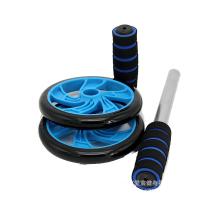 China ZHIHUI ODM Double Ab Wheel for Belly Fat Reduction with ROSH Sponge Pad 0.6kg for sale