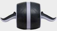 China ABS Abdominal Roller Wheel 18cm Elastic PVC Anti-Slip Handle Fitness Ab Carver for Home Gym for sale