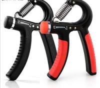 China Adjustable Hand Gripper 10-40kg Stainless Steel Spring Strength Training Exerciser for sale
