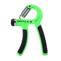 China Adjustable Hand Gripper 10-40kg Stainless Steel Spring Strength Training Exerciser for sale