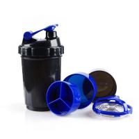 China Free BPA 600ml Plastic Protein Shaker Bottle Fitness Workout Tools for sale