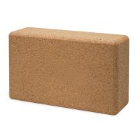 China 750g 3x6x9 Inch Cork Yoga Block Non Toxic Eco Friendly Fitness Workout Tool for sale