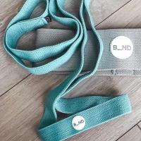 China Polyester Latex Resistance Bands 208cm Length 4-5cm Width for Glute Arm Training for sale