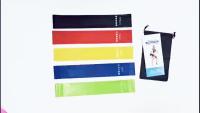 China Zhihui 10 Pound TPE Resistance Loop Exercise Band Short Loop 600x50mm for sale