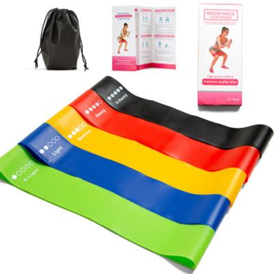 China TPE Resistance Bands 50cm for Physical Therapy and Leg Workout OEM Custom Logo for sale