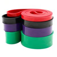 China TPE Resistance Bands 280cm x 2.9cm Anti Wear Pull Up Loop Band Heavy Duty for sale