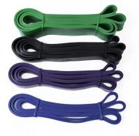 China TPE Resistance Bands 280cm x 2.9cm Anti Wear Pull Up Loop Band Heavy Duty for sale
