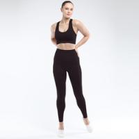 China ZHIHUI 82% Polyester 18% Spandex Seamless Yoga Set Sports Bra and Leggings for Women for sale