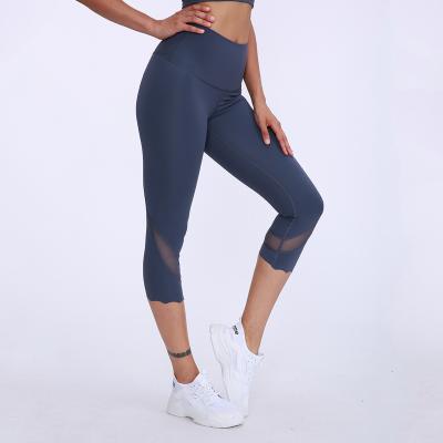 China Anti Static Eco Women Tight Yoga Pants 2X Winter Walking Leggings With Pockets Nylon Black Gray Red for sale