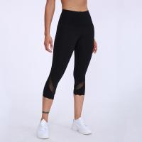 China Anti Static Eco Women Tight Yoga Pants 2X Winter Walking Leggings With Pockets Nylon Black Gray Red for sale