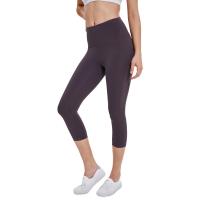 China Wholesale 100pcs Women High Waist Yoga Pants 4 Way Stretch Nylon Breathable Activewear for sale
