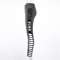 China Breathable Perforated Women Yoga Pants Butt Lifting Leggings High Waist 92cm Length for sale