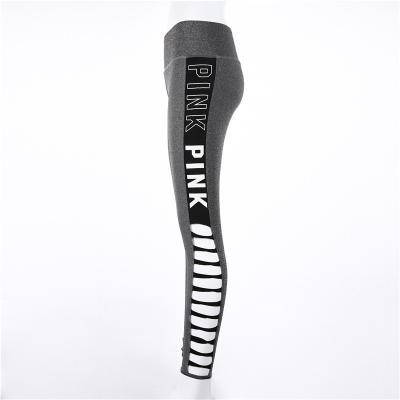 China Breathable Perforated Women Yoga Pants Butt Lifting Leggings High Waist 92cm Length for sale